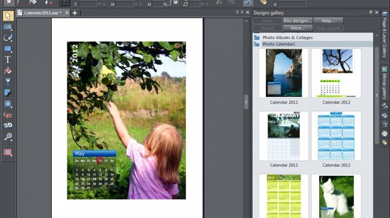 Xara Designer Pro X - PCW - A megújult PC World